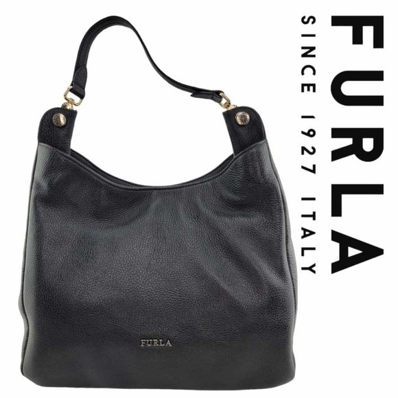 Furla | Bags | Vintage Furla Italy Net Shoulder Bag M Fango Onyx | Poshmark